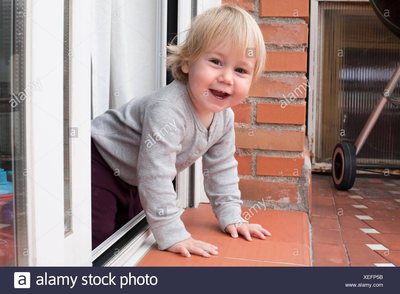 Looking Peering High Resolution Stock Photography and Images - Alamy