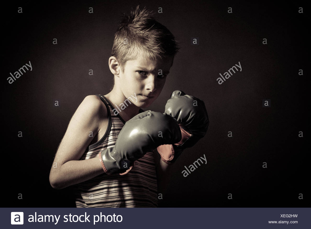 Child Boxer High Resolution Stock Photography and Images - Alamy