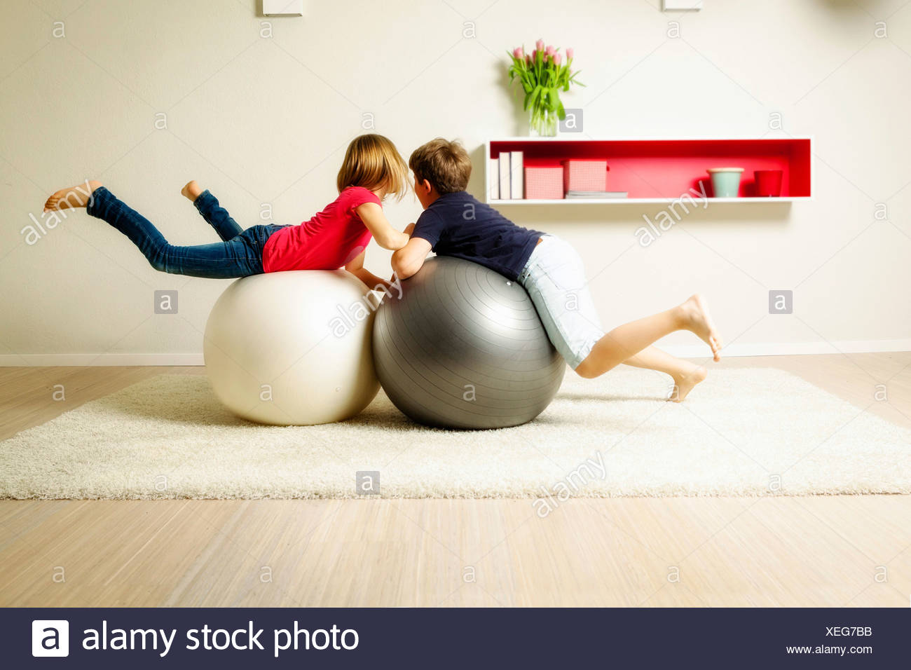 Children With Balls High Resolution Stock Photography and Images - Alamy