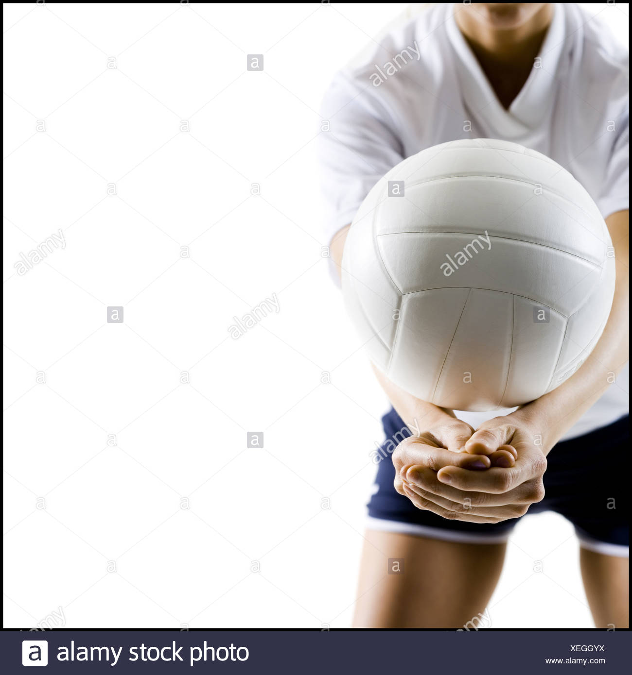 Volleyball Player Serving High Resolution Stock Photography and Images ...
