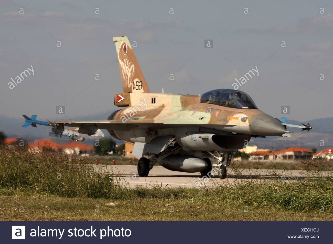 F 16d Barak Israeli Air Force High Resolution Stock Photography and ...