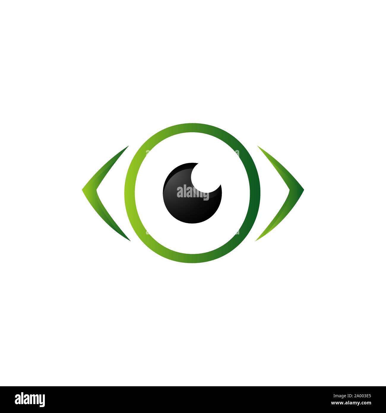 Augensymbol symbol vektor Stock-Vektorgrafiken kaufen - Alamy