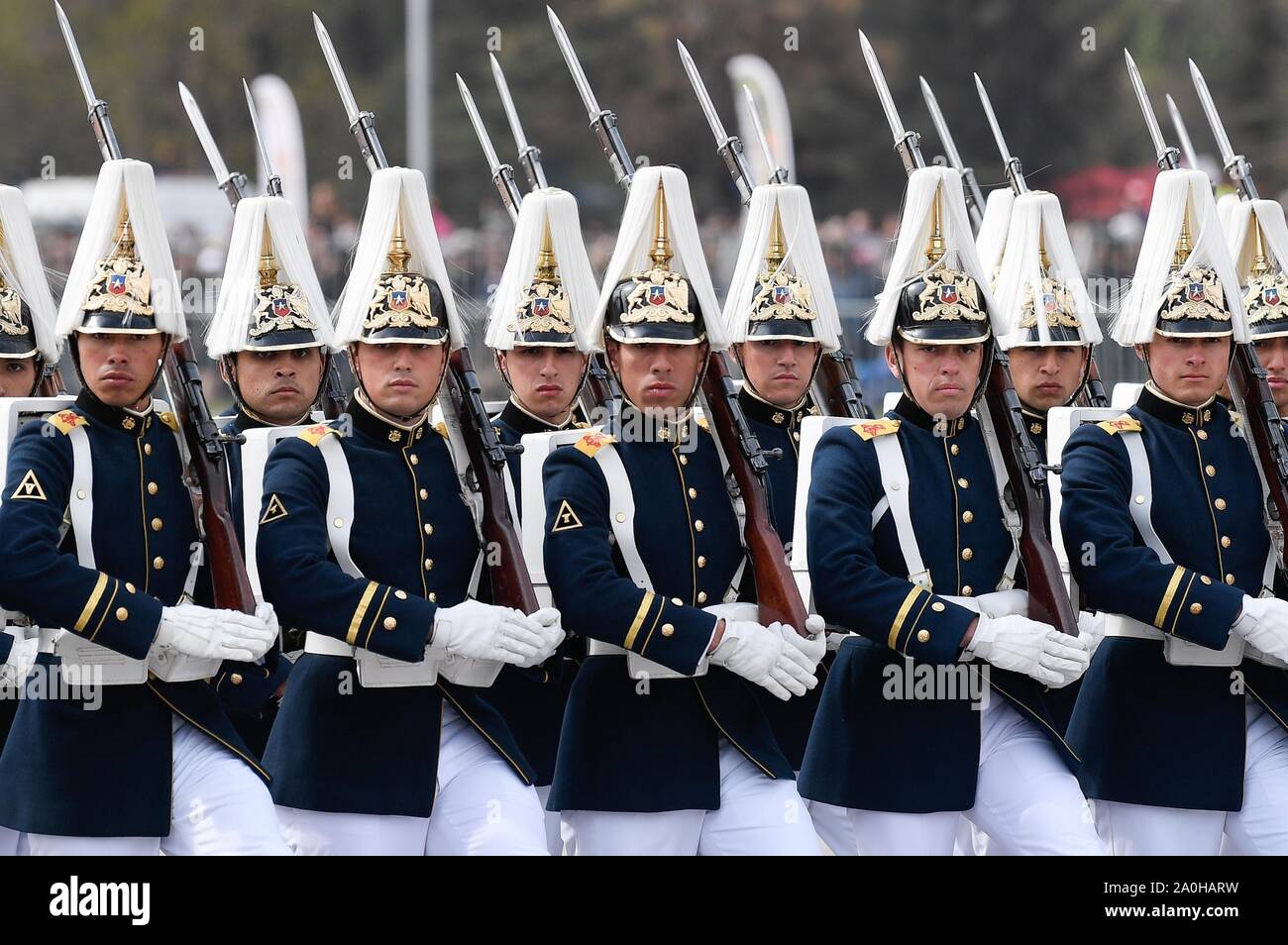 Soldiers in military parade santiago -Fotos und -Bildmaterial in hoher ...