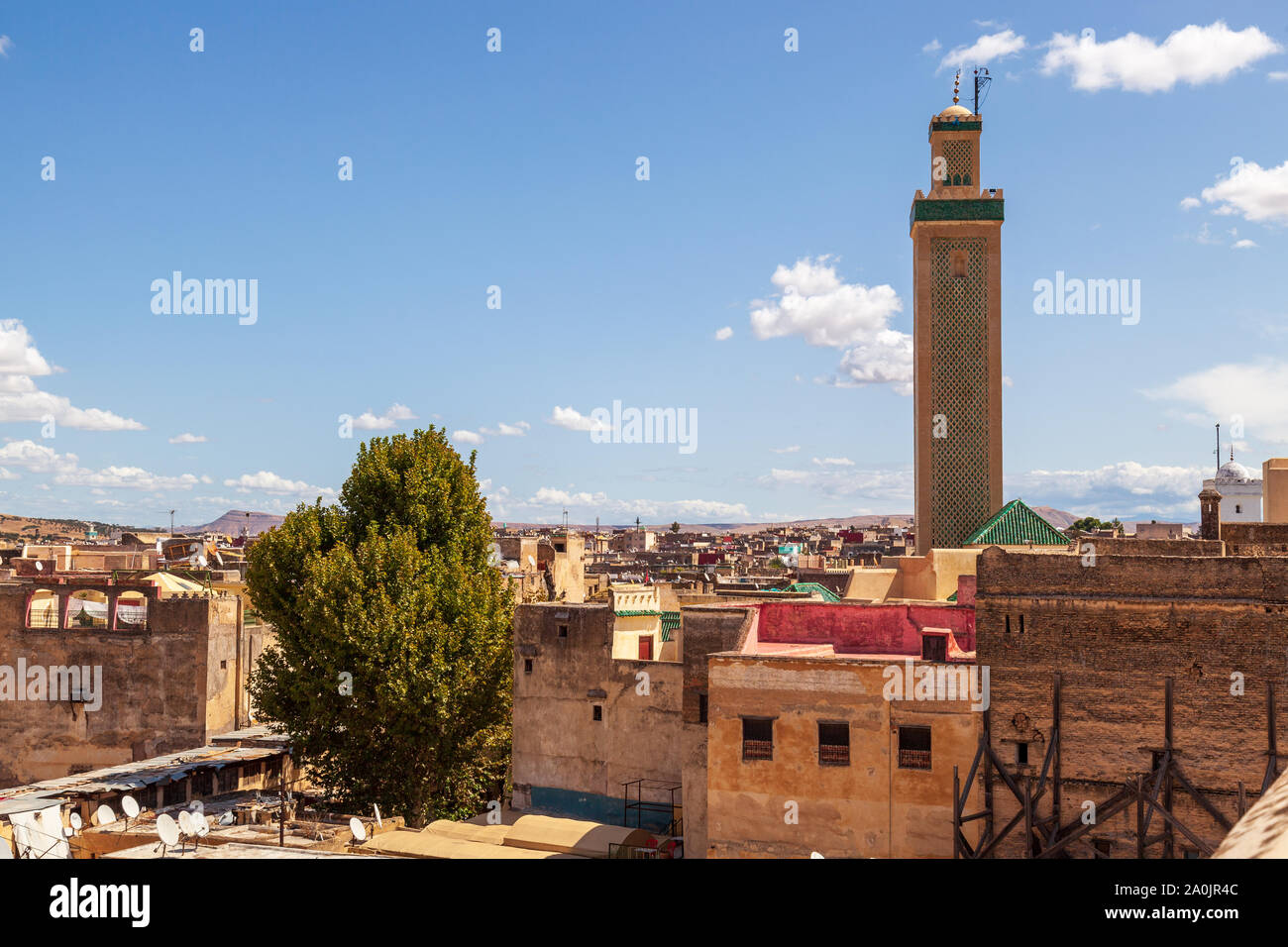 Qarawiyīn-Moschee eine von Afrikas größten Moscheen und möglicherweise ...