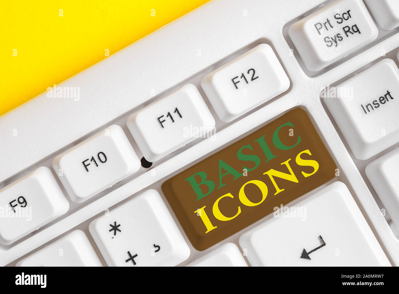 Handschrift text Grundlegende Symbole. Konzeptionelle foto Piktogramm ...