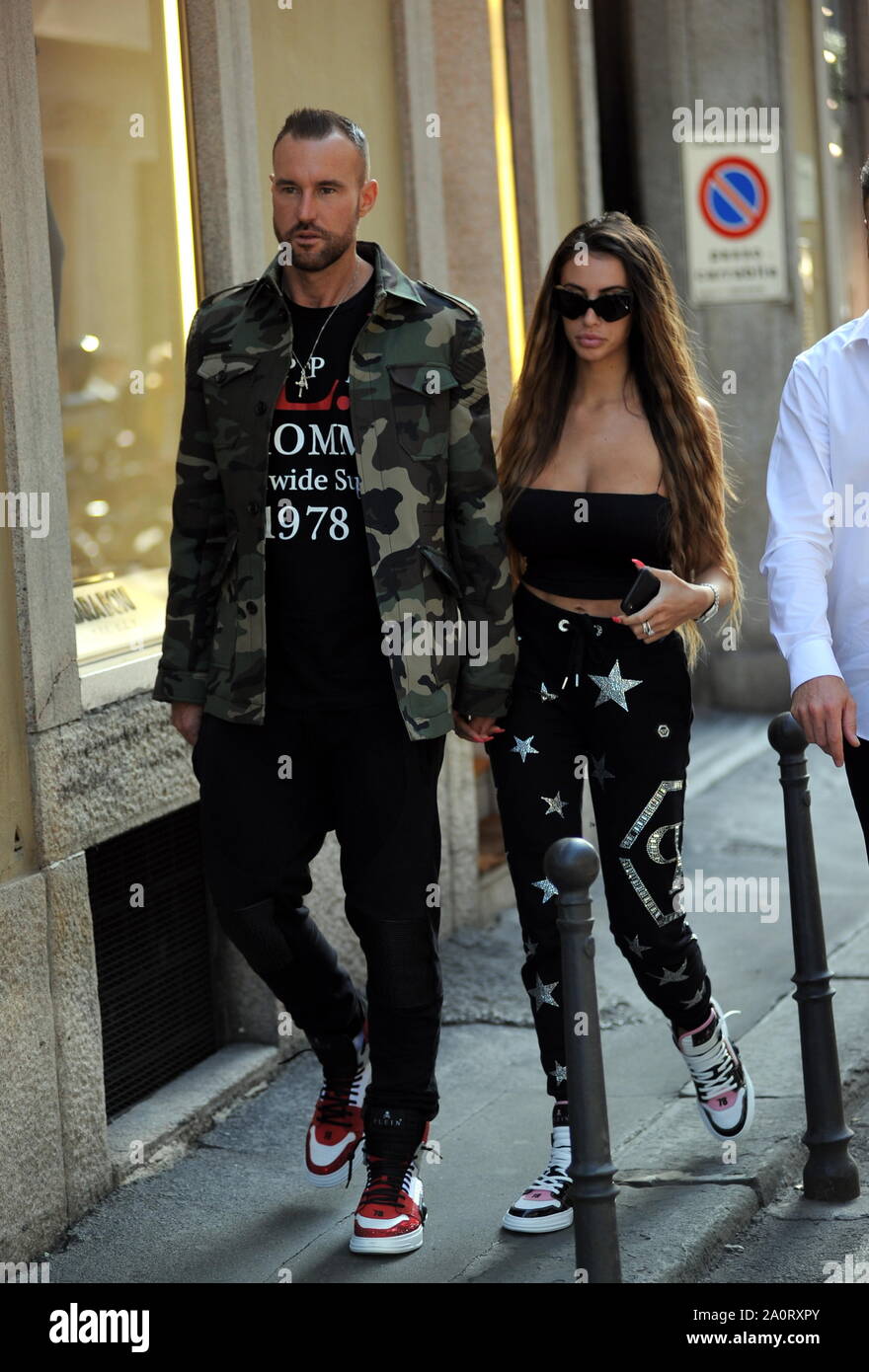 Mailand, Italien. 21. September 2019. Mailand, Philipp Plein und ...