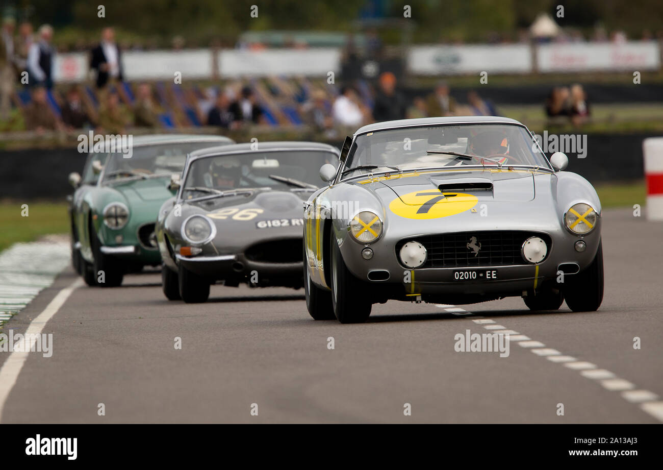 1960 Ferrari 250 GT SWB/C von Vincent Gaye & Joe Twyman in der kinrara ...