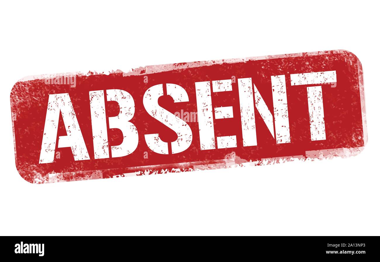 Fehlende Zeichen oder Stempel auf weißem Hintergrund, Vector ...