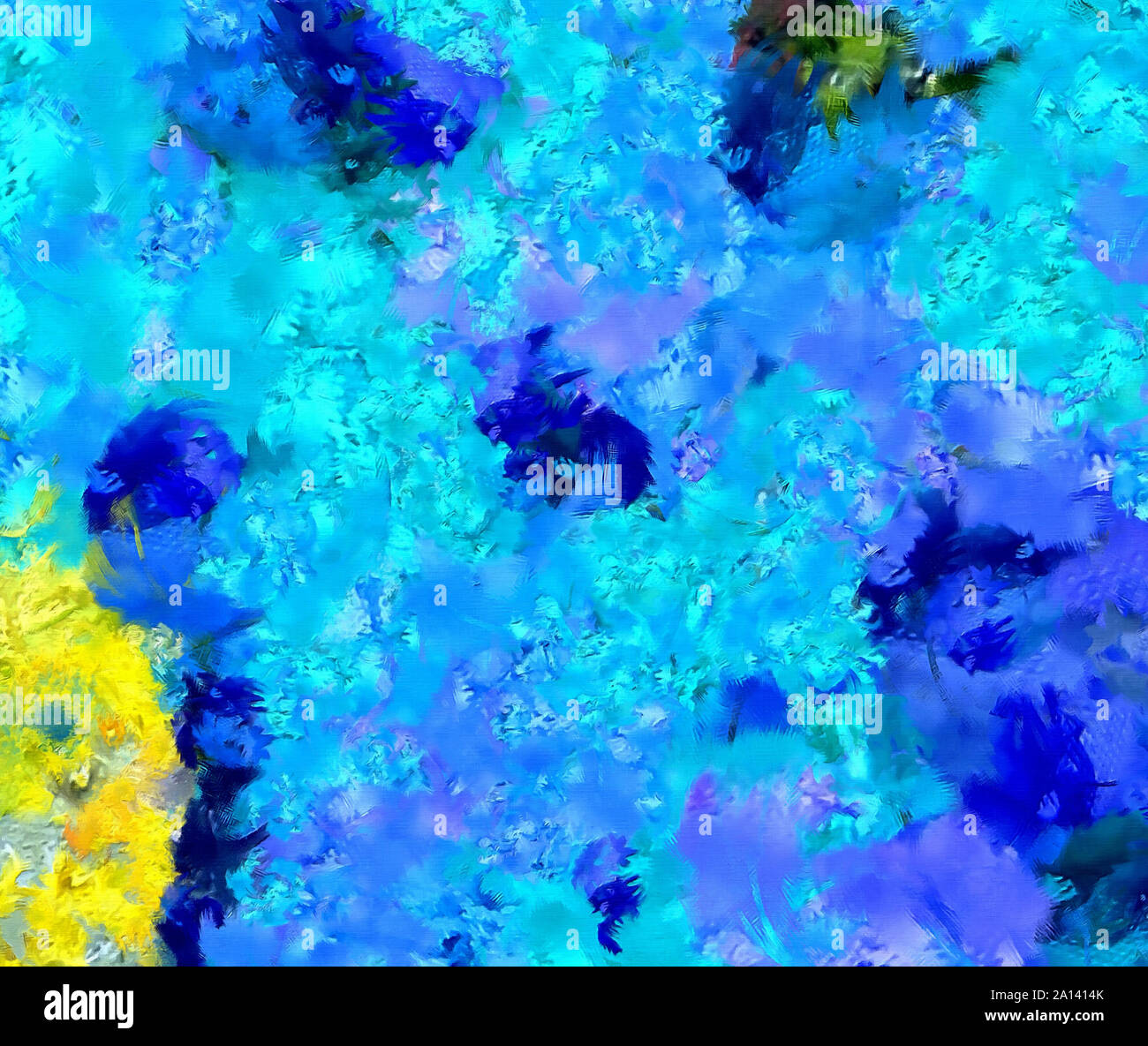 Abstrakte Textur Hintergrund. Auf Leinwand Aquarell Artwork gemalt ...