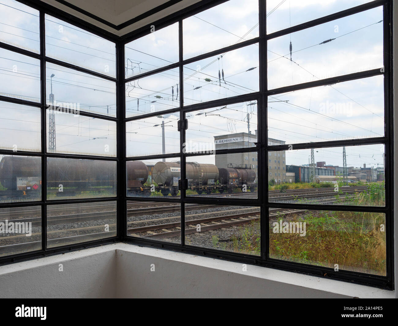 Ehemalige rail Gebäude, Fagus Werk, durch archtect Bauhaus Walter ...