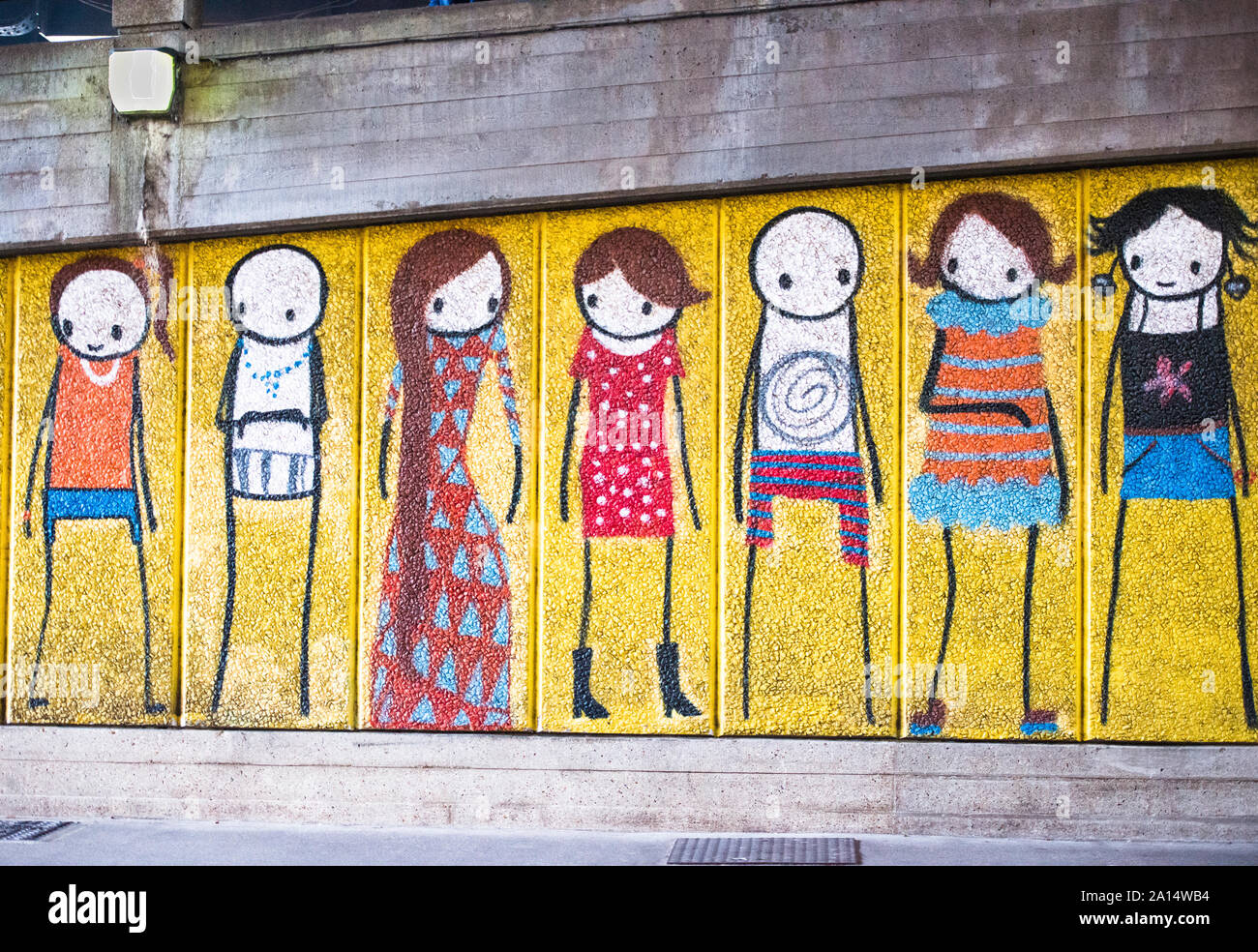 Stik Street Art Graffiti Stockfotos und -bilder Kaufen - Alamy