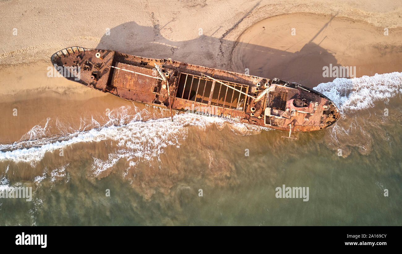 Luftbild des schiffswracks -Fotos und -Bildmaterial in hoher Auflösung – Alamy