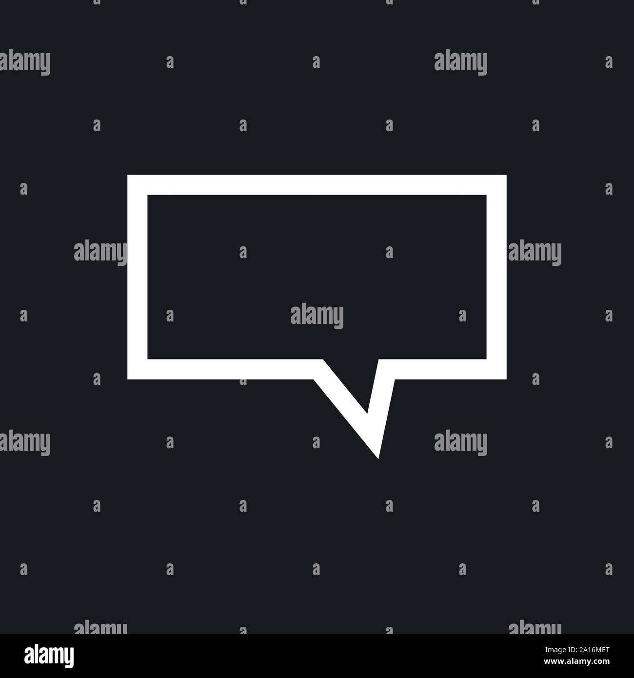 Sprechblase Symbole auf dem Hintergrund. Vector Illustration Stock ...