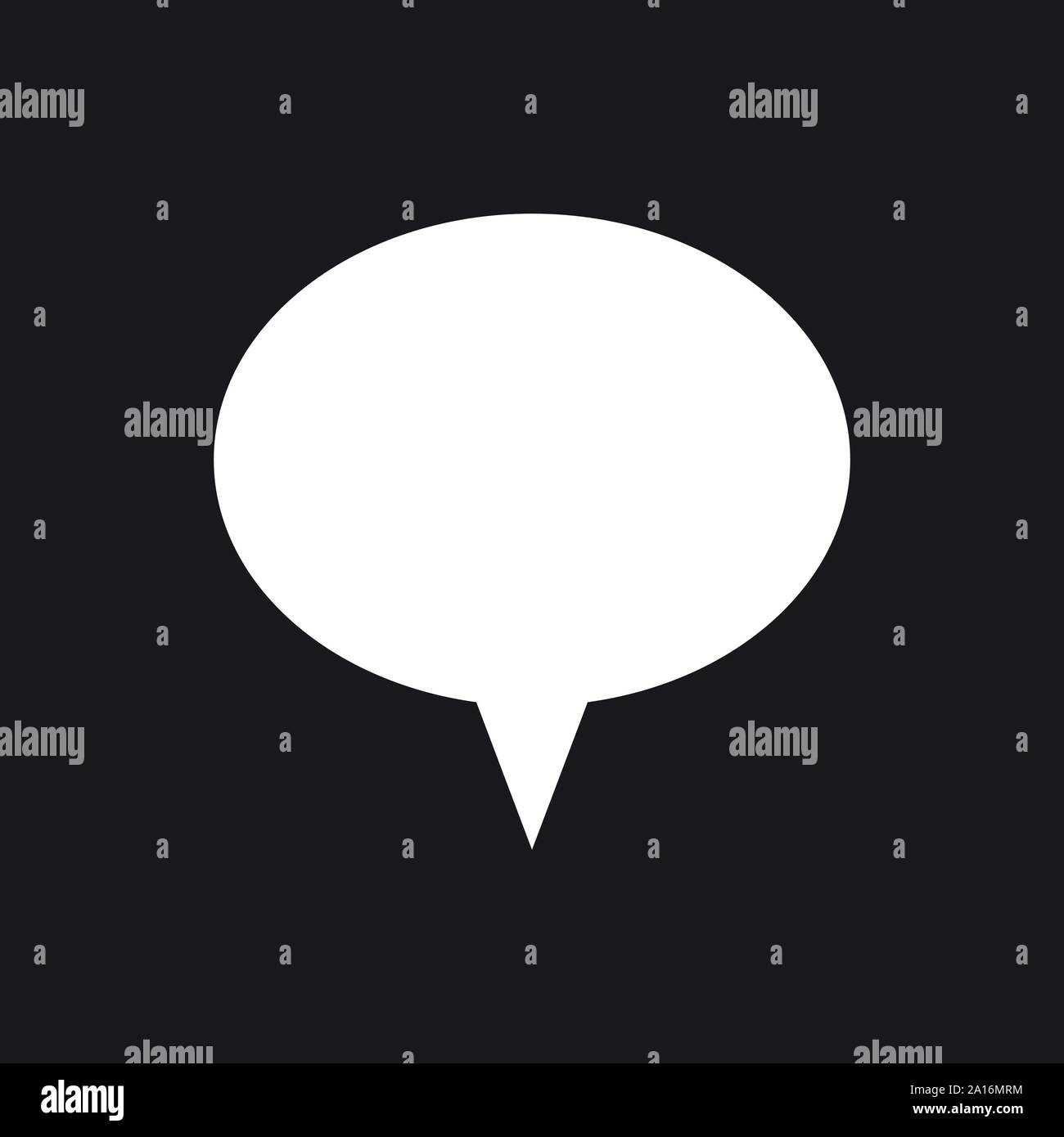 Sprechblase Symbole auf dem Hintergrund. Vector Illustration Stock ...