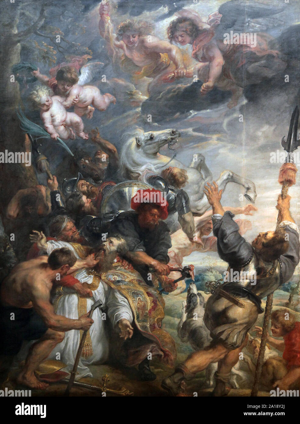 Peter Paul Rubens Martyrdom St Stockfotos und -bilder Kaufen - Alamy