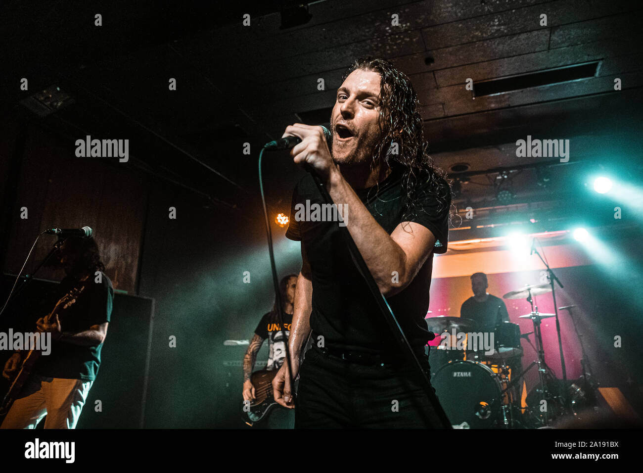 Dänemark, Kopenhagen - September 23, 2019. Die amerikanische metal band ...