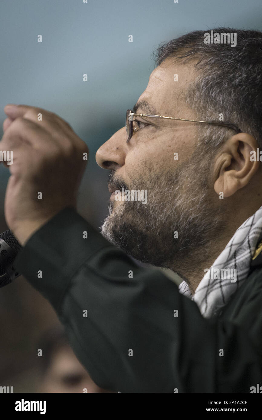 Teheran, Iran. 25 Sep, 2019. Brigadegeneral GHOLAMREZA SOLEIMANI ...