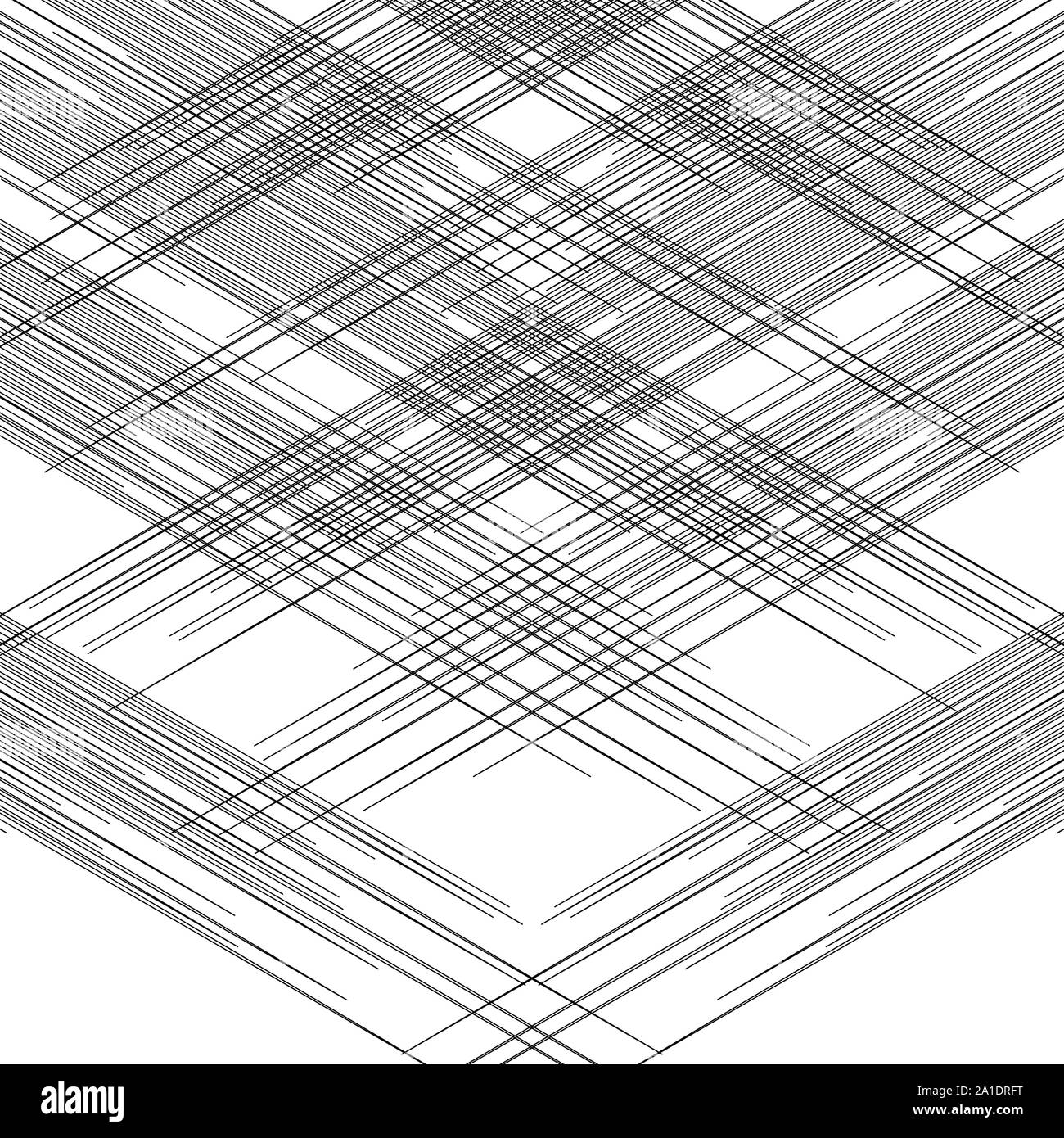 Raster, mesh Pattern, Textur mit dynamischen, unregelmäßige Linien ...