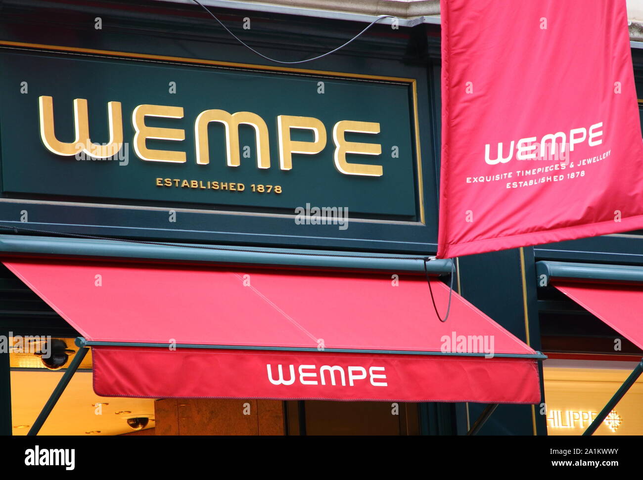 Wempe logo -Fotos und -Bildmaterial in hoher Auflösung – Alamy