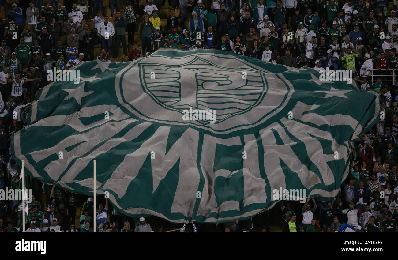 SÃO PAULO, SP - 26.09.2019: PALMEIRAS X CSA - Die SE Palmeiras Fans, in ...