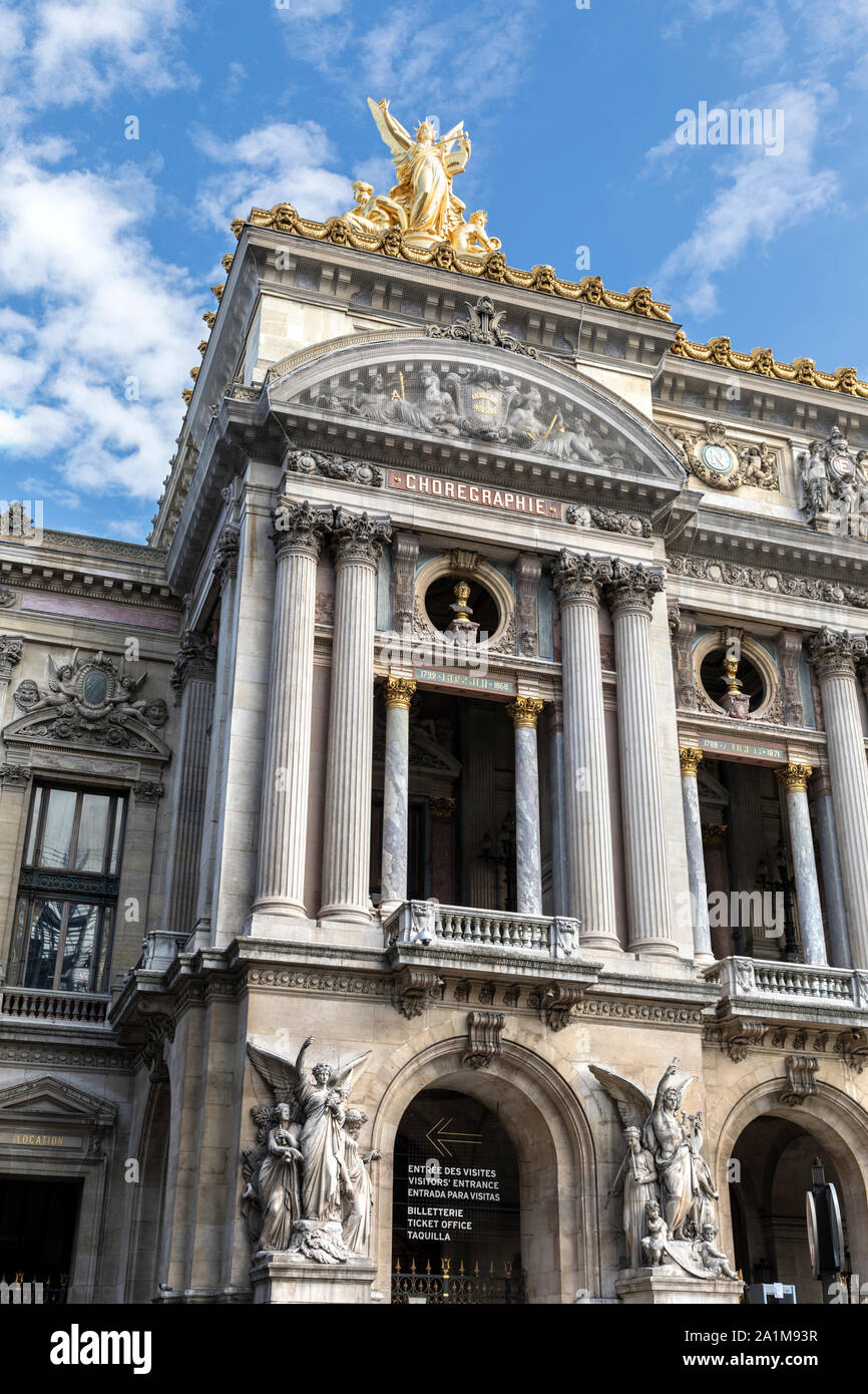 Oper und ballett im palais garnier paris frankreich -Fotos und ...