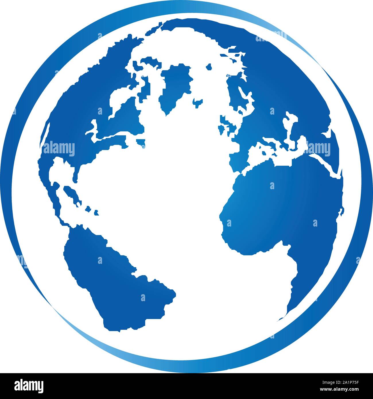 Planeten, Erde, Erde, Weltkugel, Logo, Symbol Stock-Vektorgrafik - Alamy