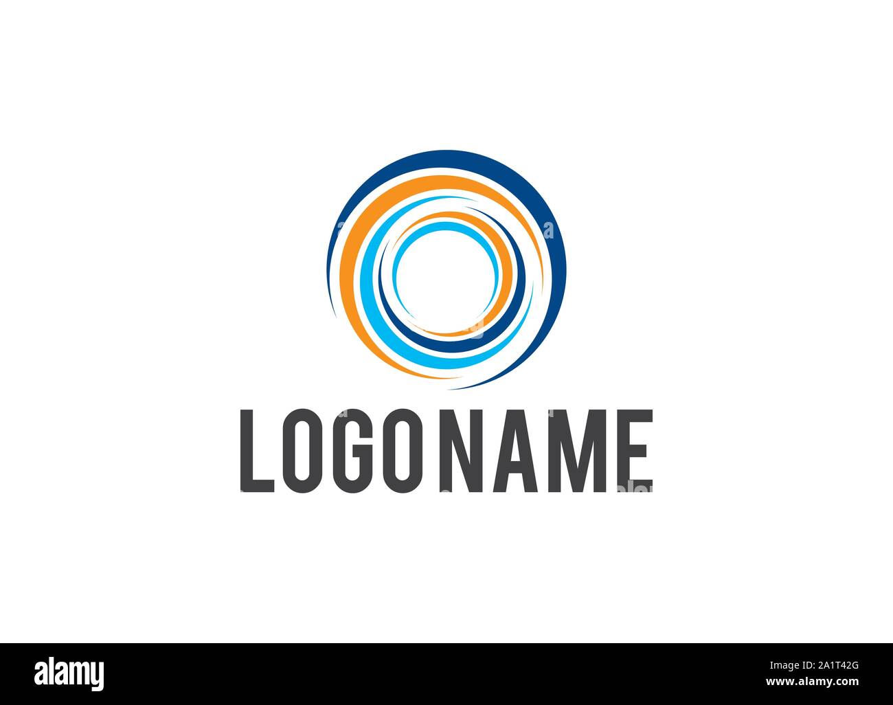 Logo round Stock-Vektorgrafiken kaufen - Alamy