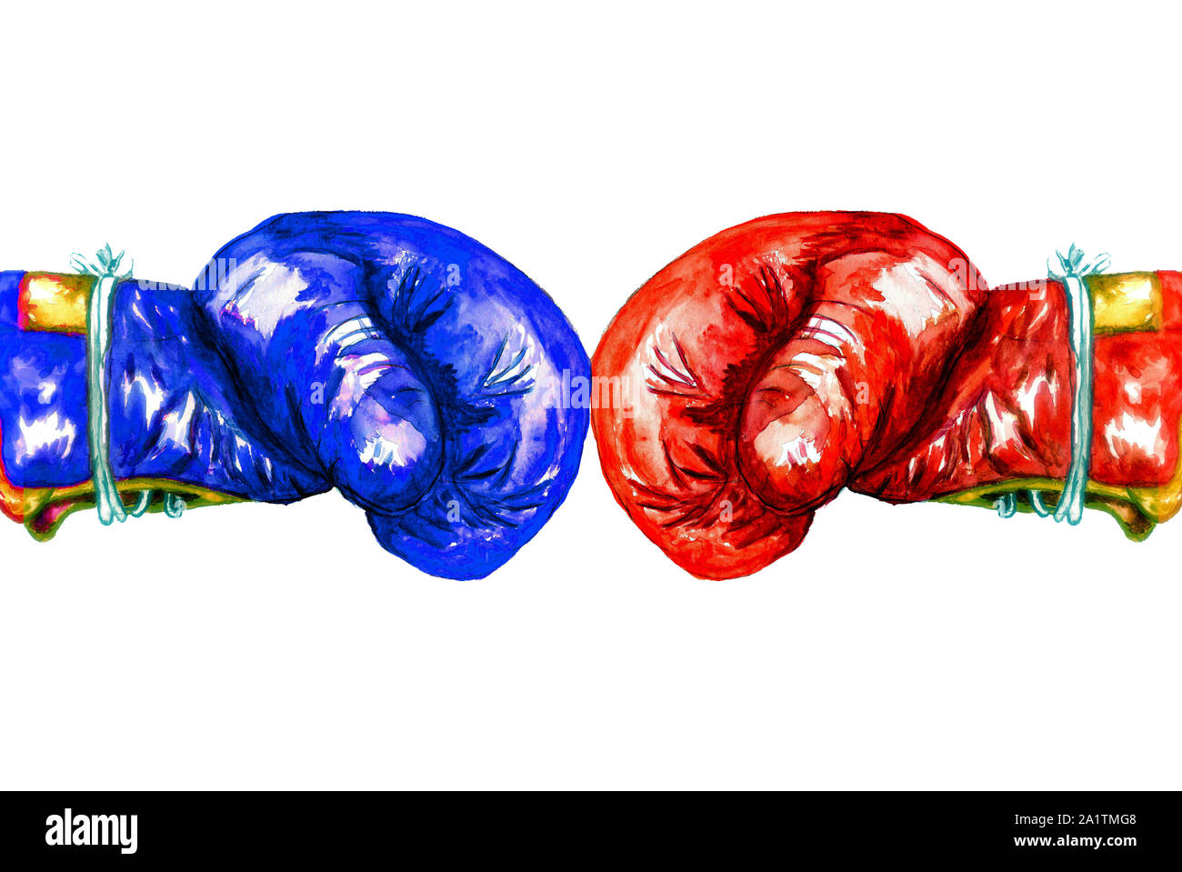 Boxhandschuhe gezeichnet -Fotos und -Bildmaterial in hoher Auflösung ...