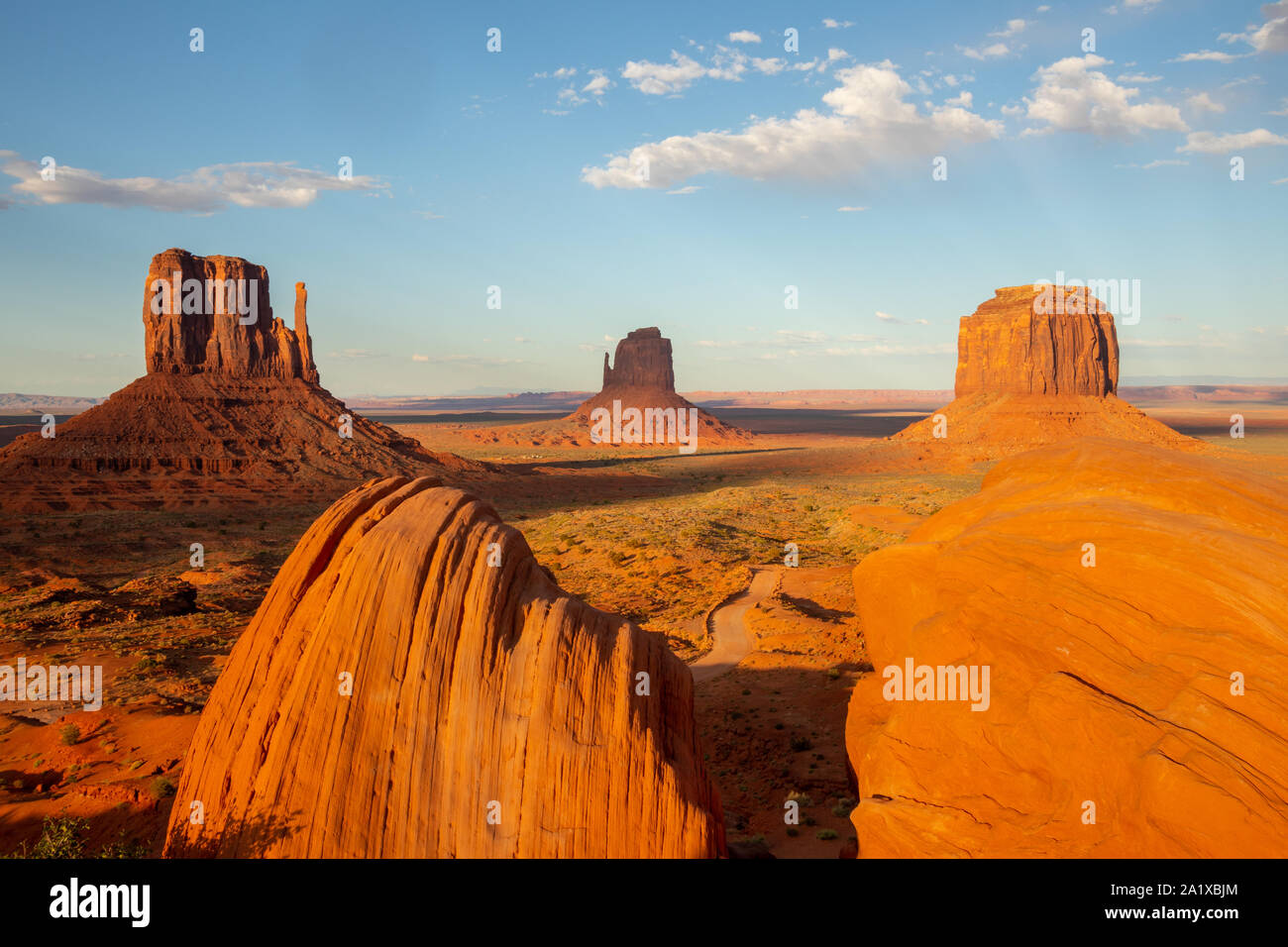 Monument Valley ist eine Region des Colorado Plateaus zeichnet sich ...