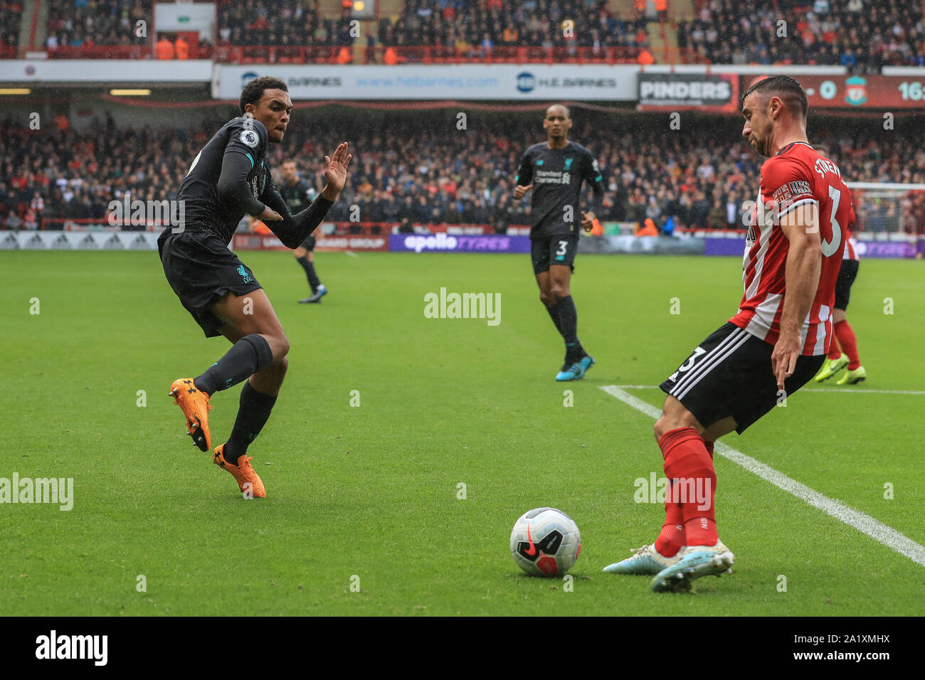 28. September 2019, Bramall Lane, Sheffield, England; Premier League ...