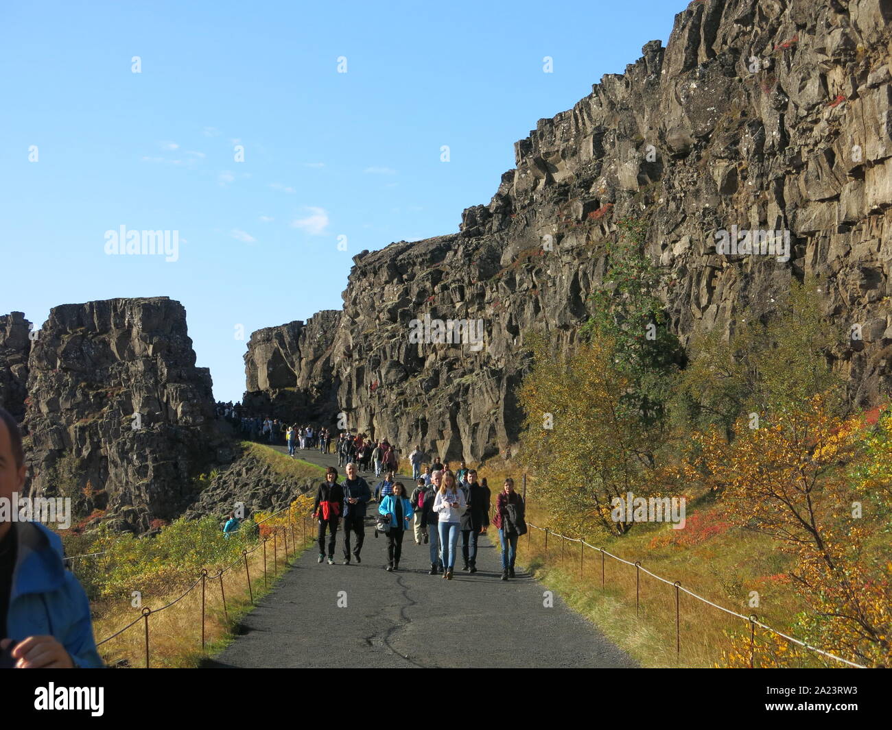 Almannagja fissure -Fotos und -Bildmaterial in hoher Auflösung – Alamy