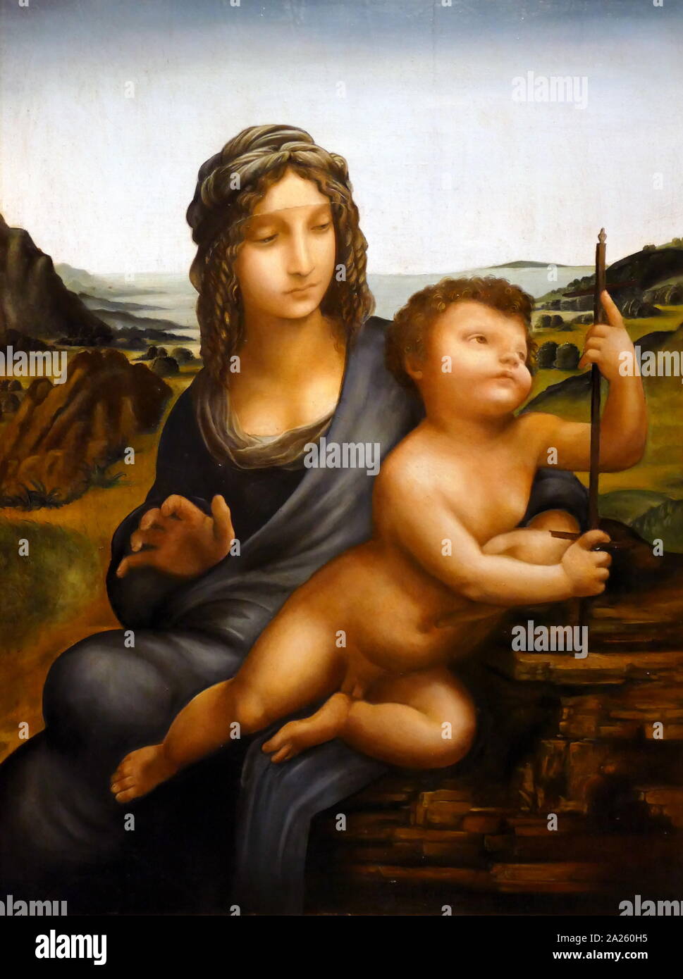 Die madonna mit garnwickler Stockfotos und -bilder Kaufen - Alamy