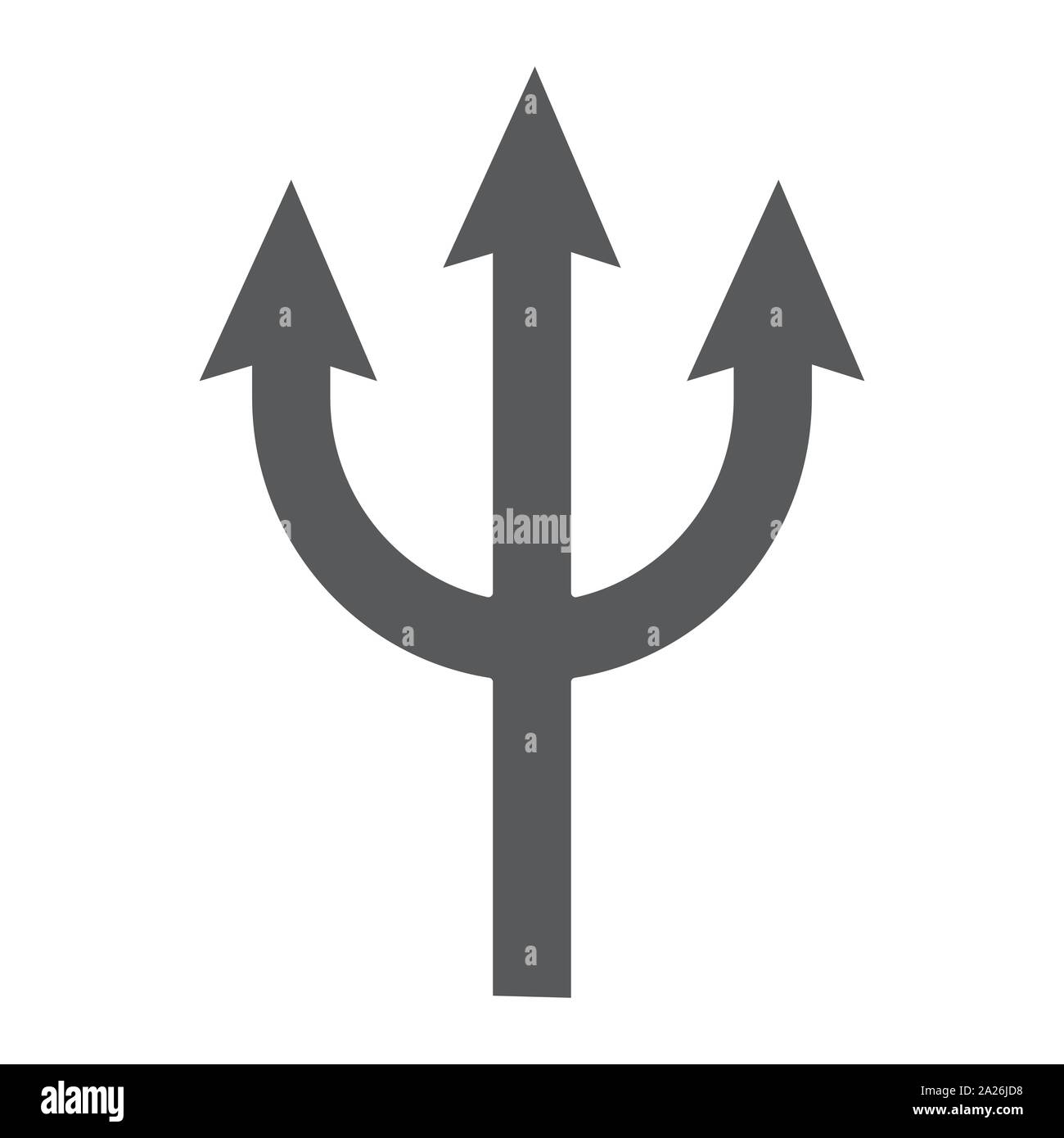 Devil demon trident pitchfork Stock-Vektorgrafiken kaufen - Alamy