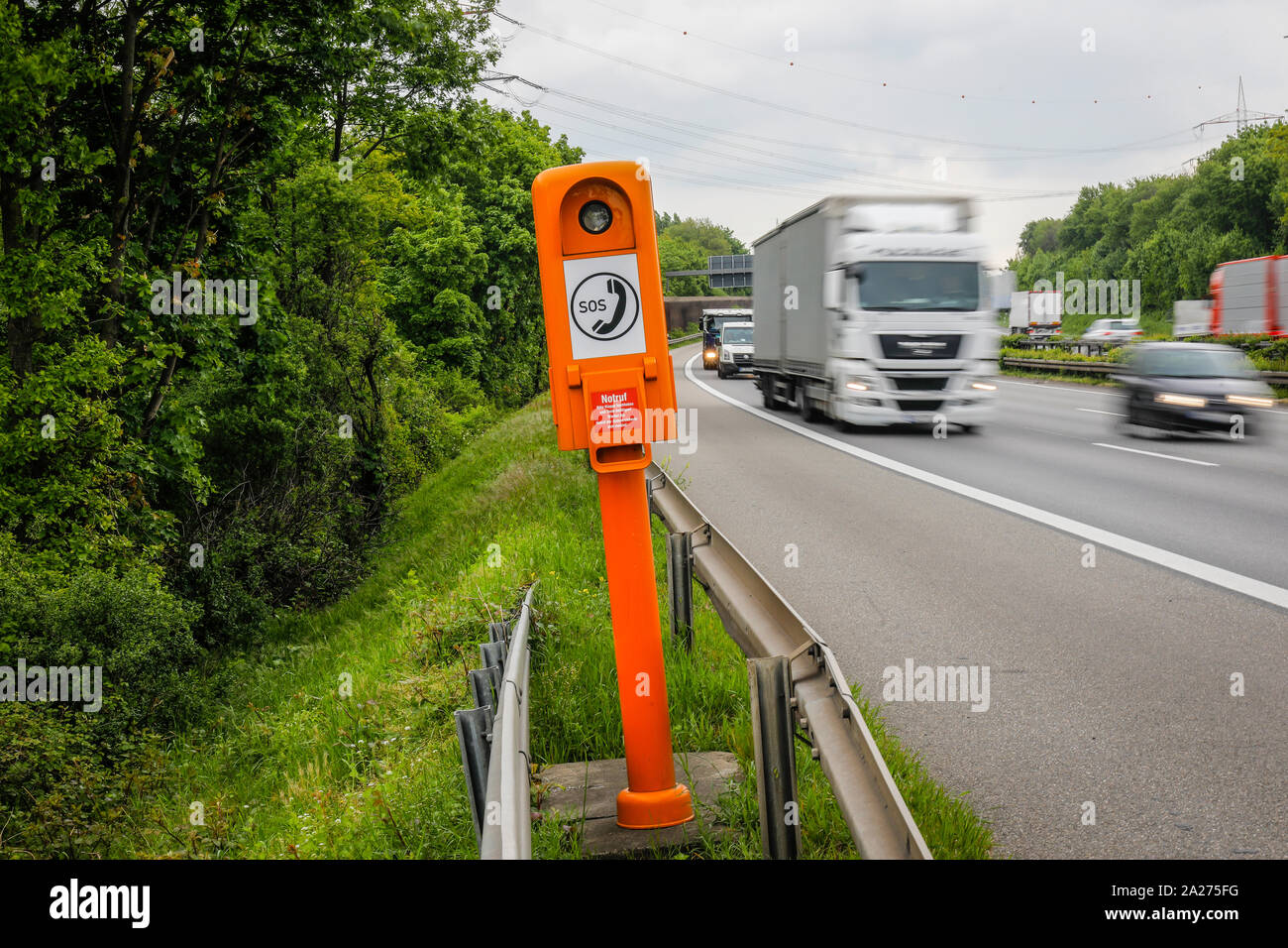 07.05.2019, Bottrop, Nordrhein-Westfalen, Deutschland - SOS-Notruf ...