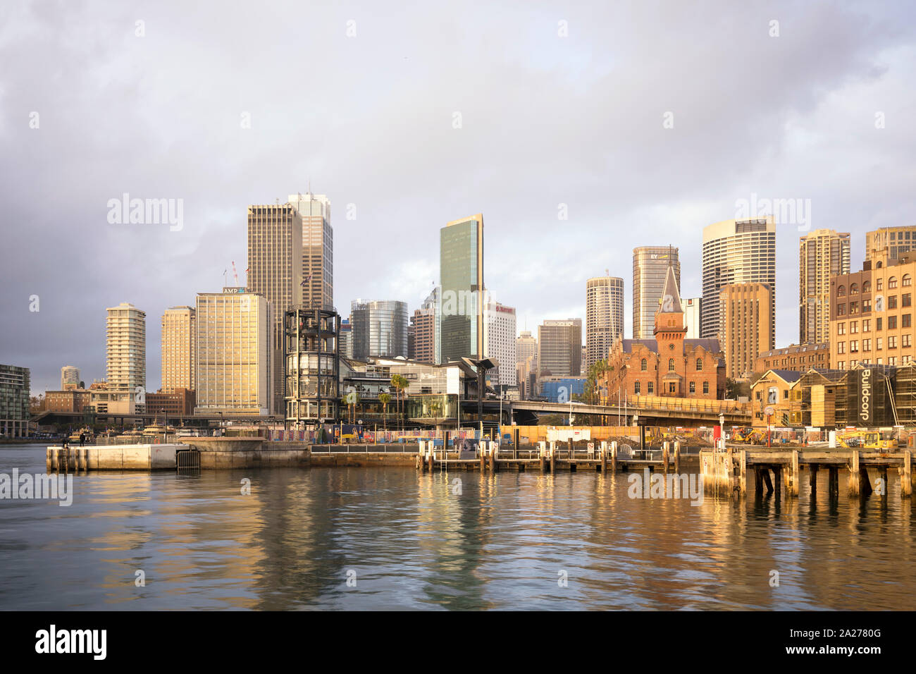 Die Overseas Passenger Terminal in Sydney, Australien. Das Terminal ist ...
