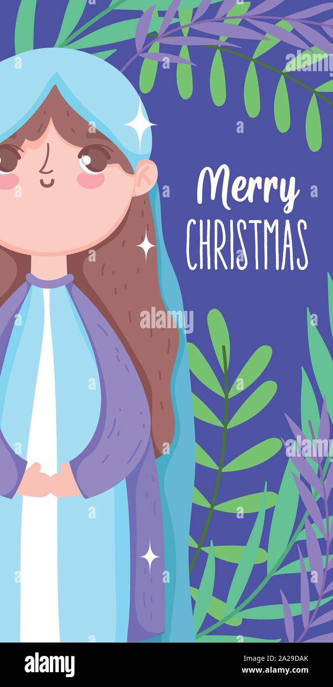 Mary neugeborener christus Stock-Vektorgrafiken kaufen - Alamy