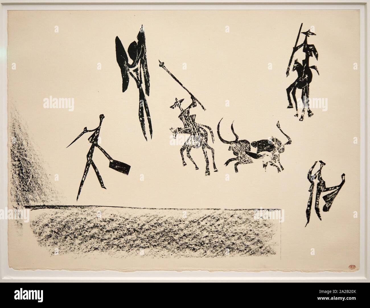 "Stierkampf (Corrida)", 1946, Pablo Picasso, Picasso Museum, Paris ...