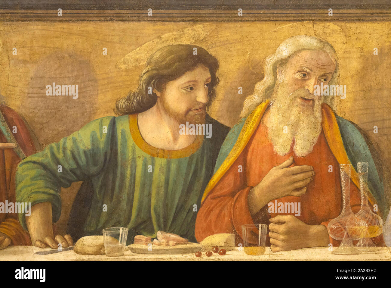 Last supper (detail) Stockfotos und -bilder Kaufen - Alamy