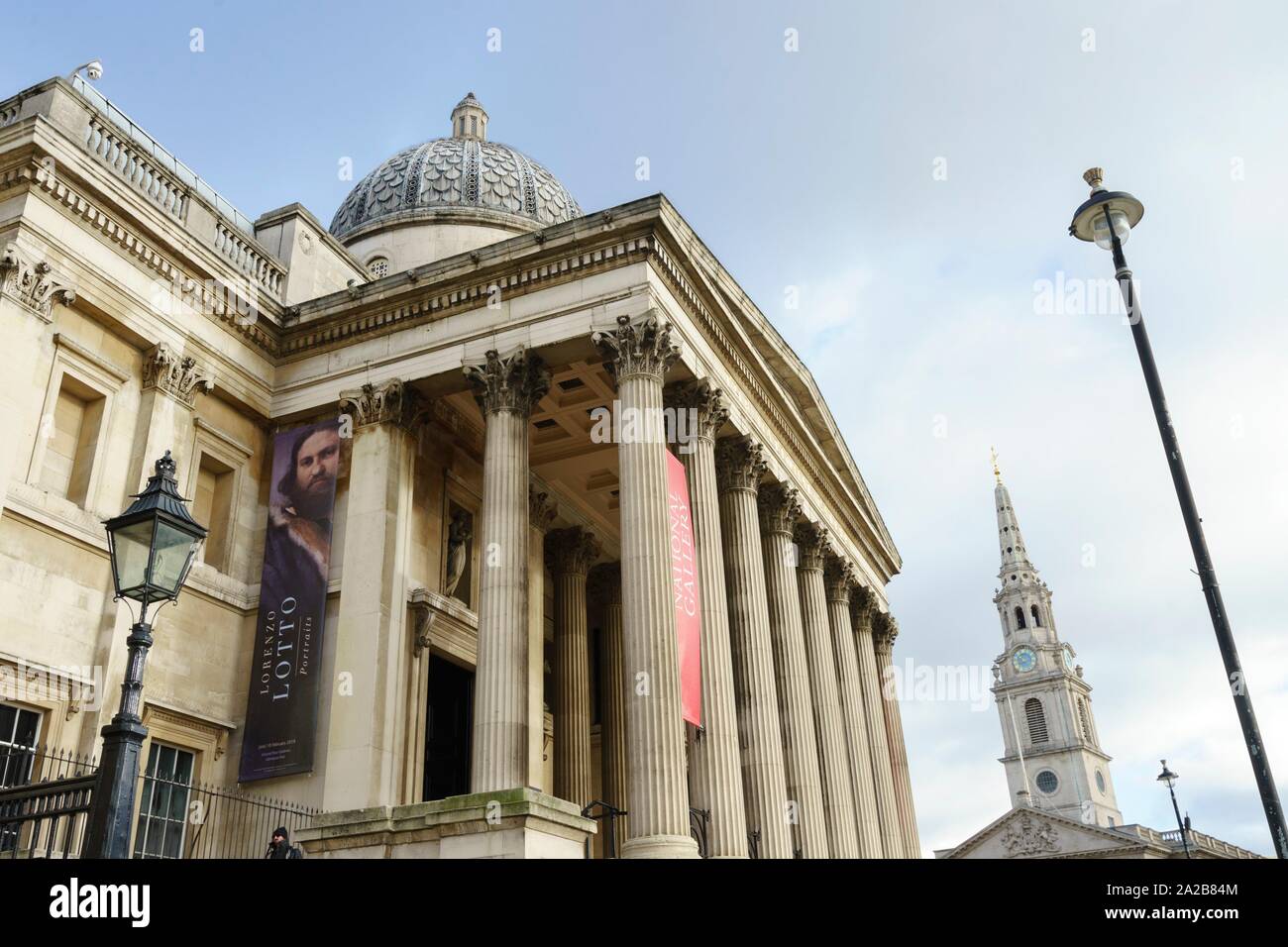 National Gallery Trafalgar Square Stockfotos und -bilder Kaufen - Alamy