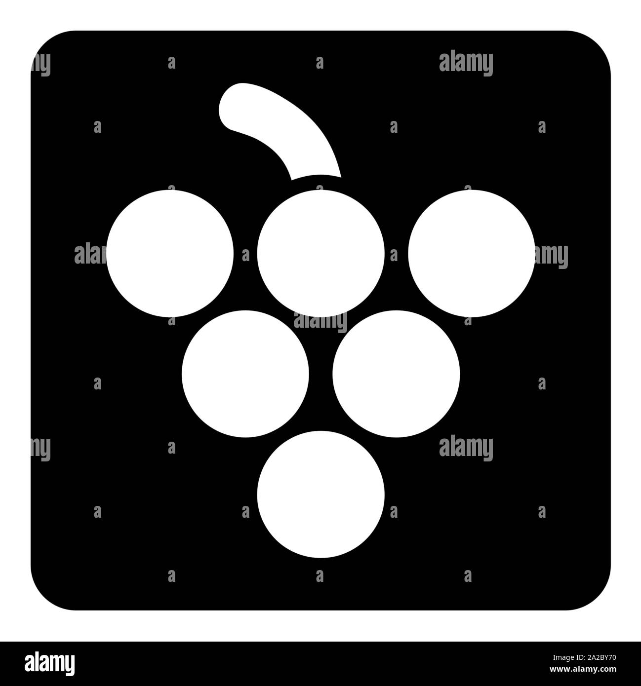 Weinrebe mit blatt freigestellt Schwarzweiß-Stockfotos und -bilder ...