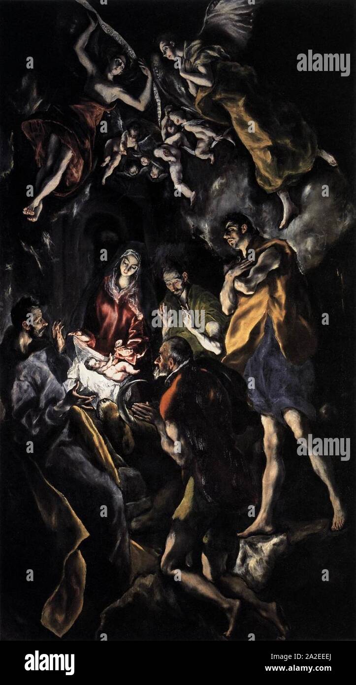 Greco adoration shepherds -Fotos und -Bildmaterial in hoher Auflösung – Alamy