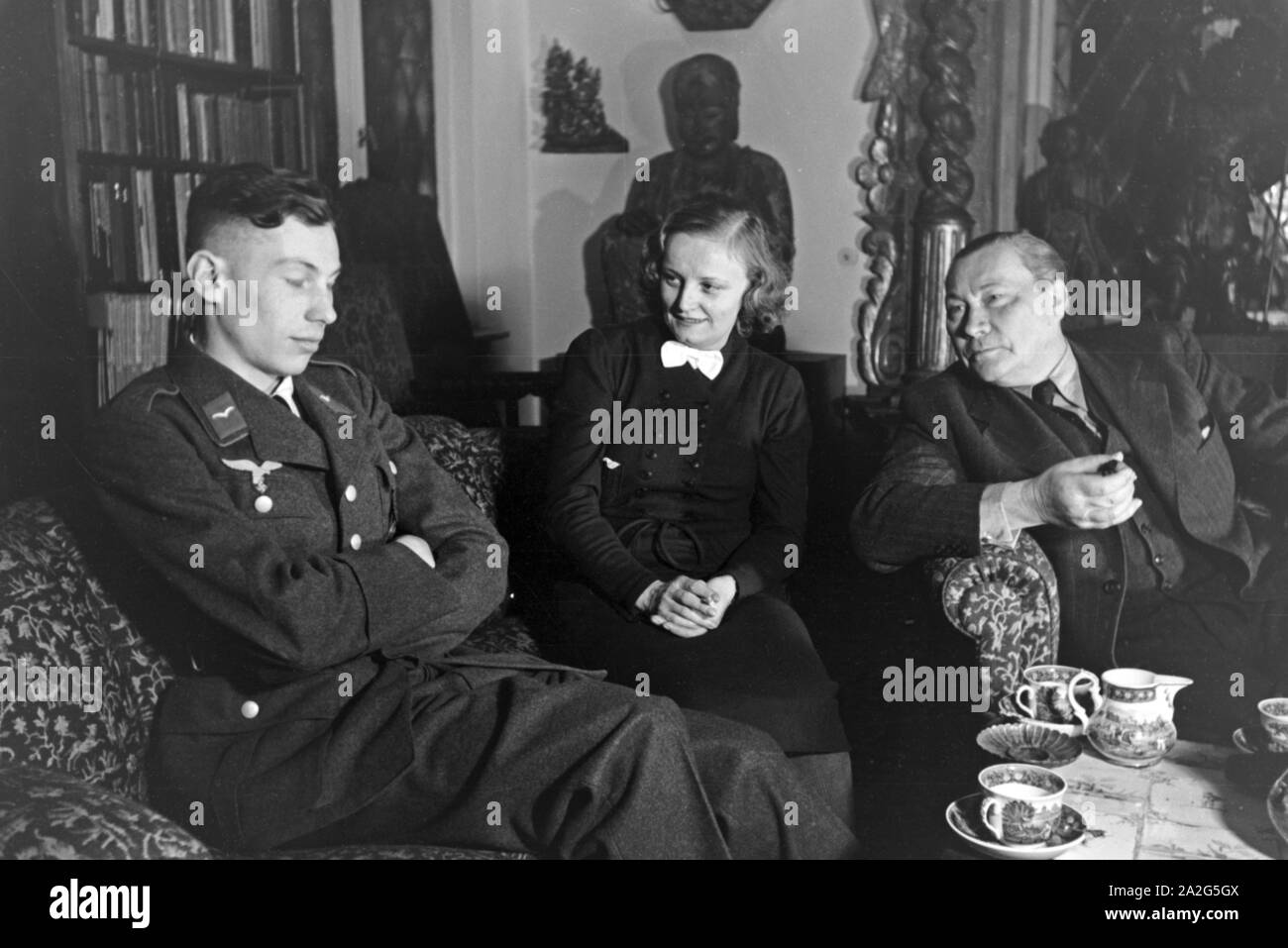 Schauspielerin Greta Schroeder und Sein Sohn Peter Stockfotos und ...