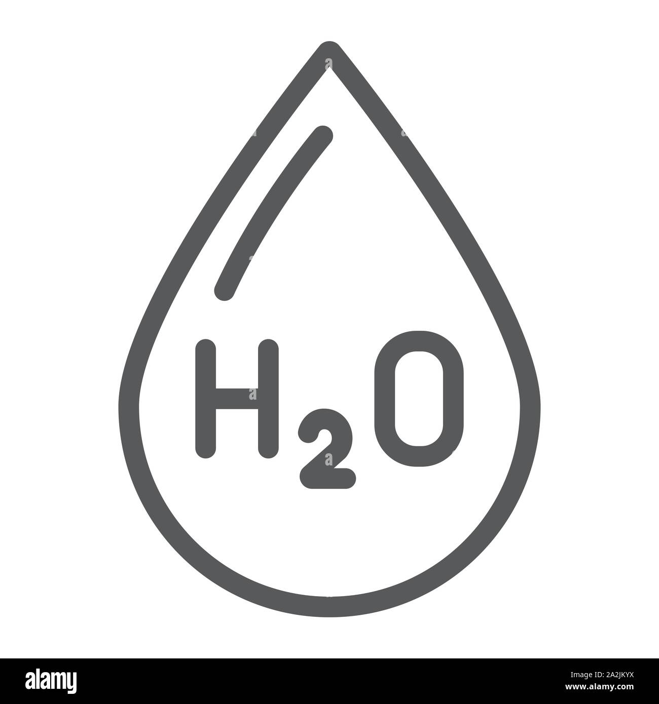 Wasser Formel Symbol Leitung, Chemikalien und Wasser, h2o drop Zeichen ...