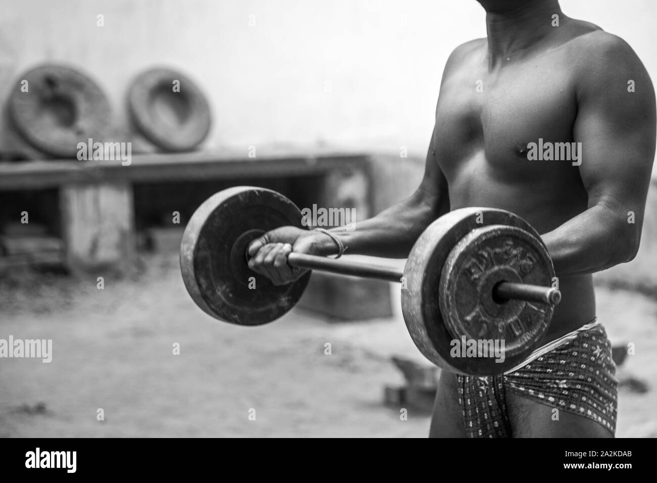 Indian Wrestler Stockfotos und -bilder Kaufen - Alamy