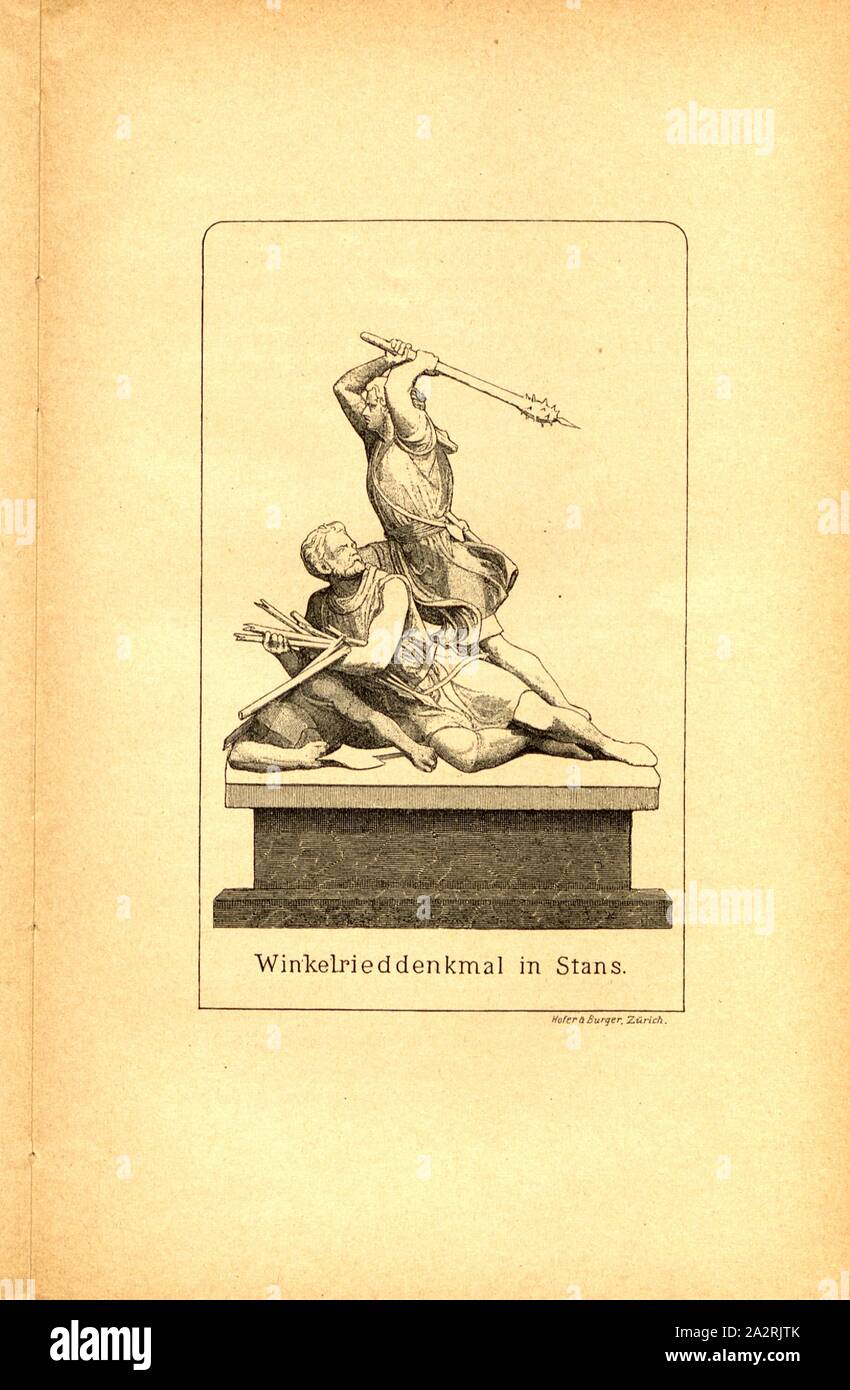 Winkelried denkmal stans -Fotos und -Bildmaterial in hoher Auflösung ...