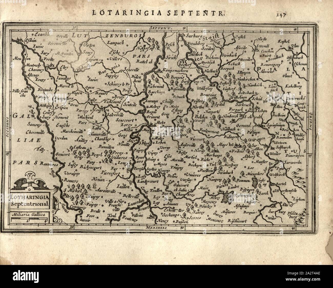 Karte Von Lothringen Stockfotos und -bilder Kaufen - Alamy