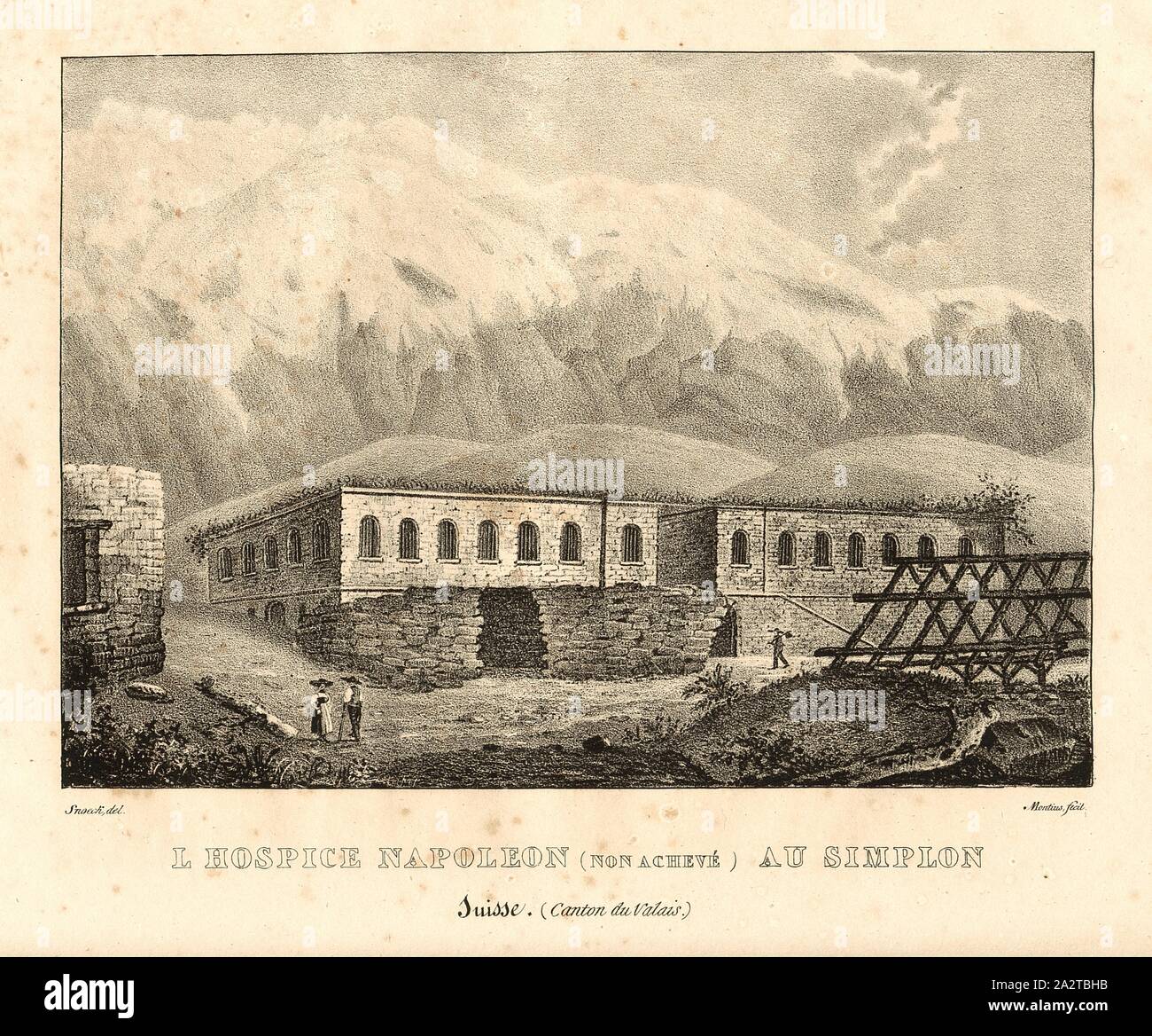 Simplon pass with hospice -Fotos und -Bildmaterial in hoher Auflösung ...