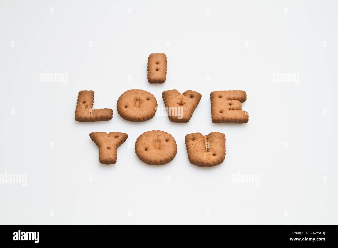 Letter biscuits -Fotos und -Bildmaterial in hoher Auflösung – Alamy