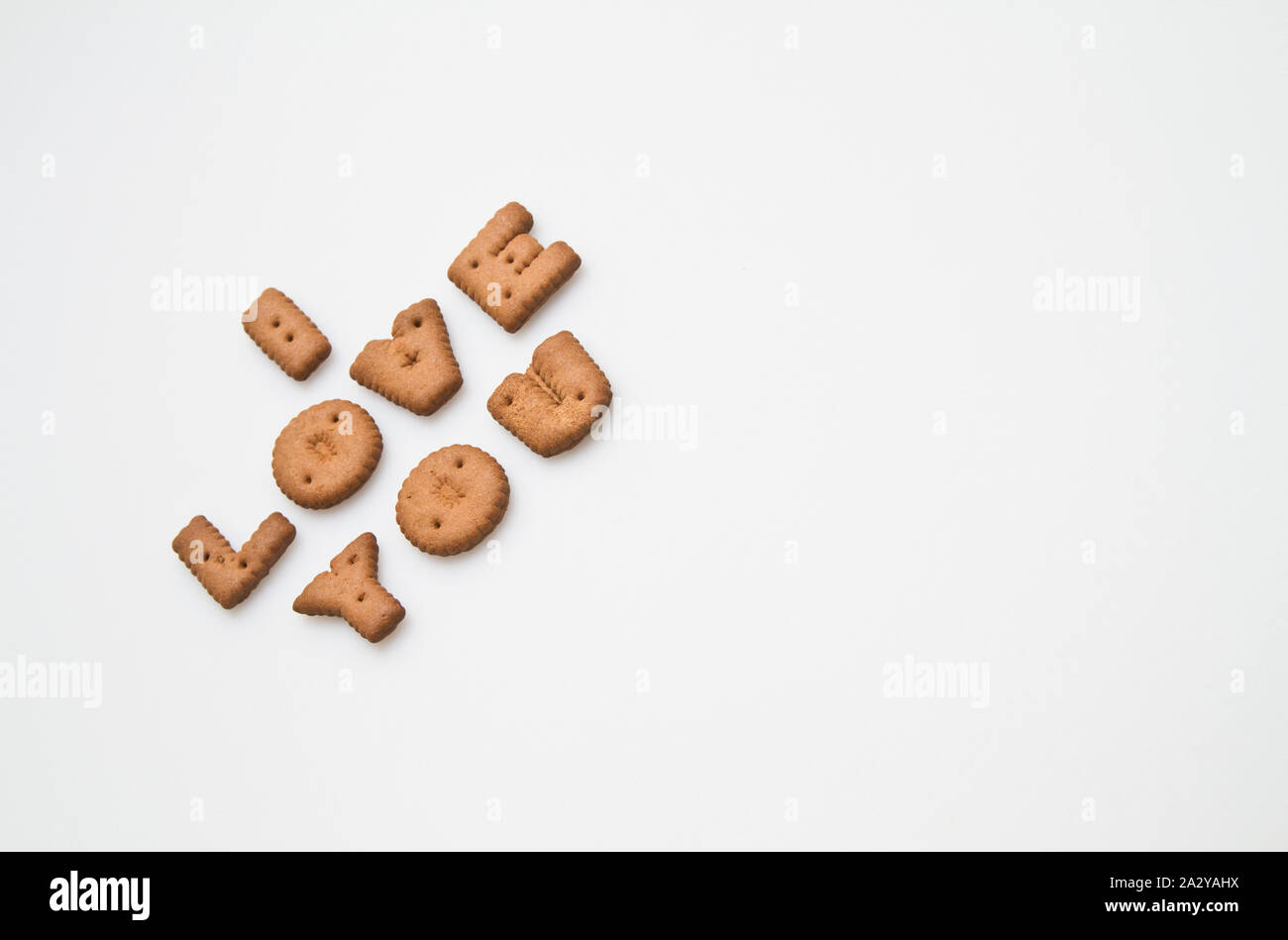Letter biscuits -Fotos und -Bildmaterial in hoher Auflösung – Alamy