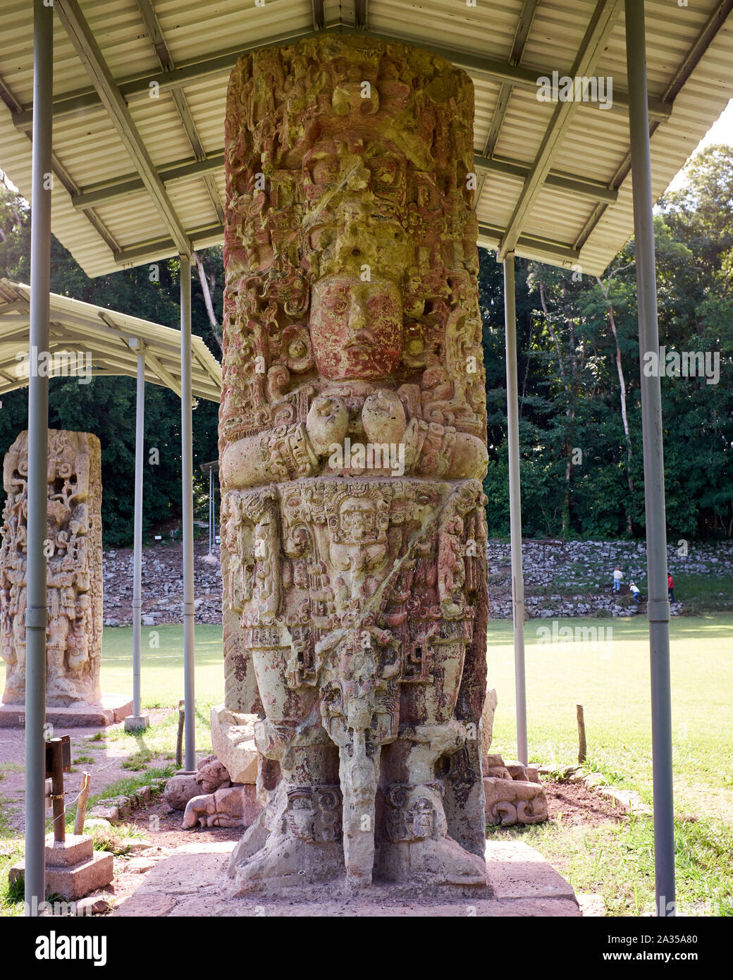 Stela maya ruins copan honduras -Fotos und -Bildmaterial in hoher ...